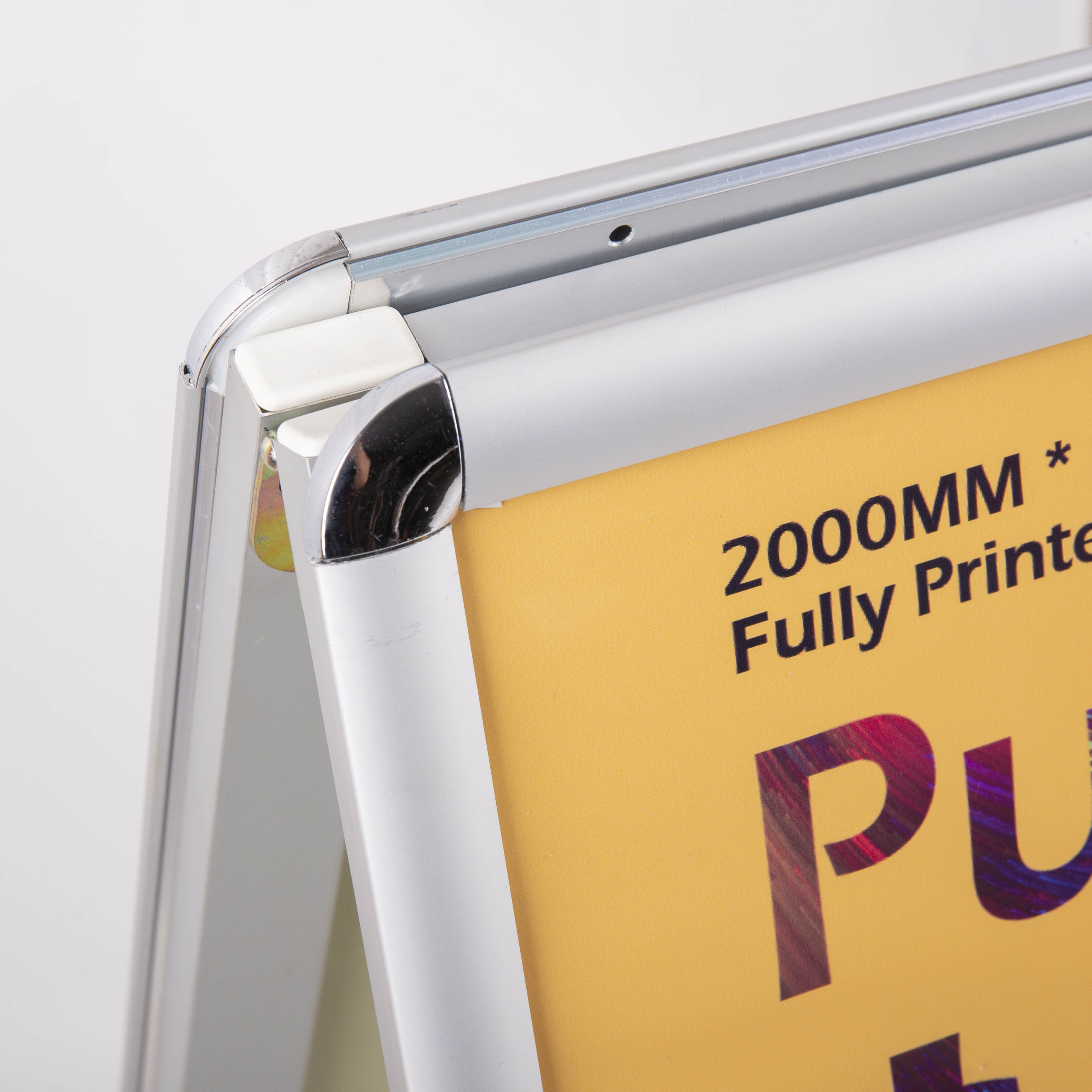 A1 Double Sided Snap Frame Sign board with poster printing – SDS