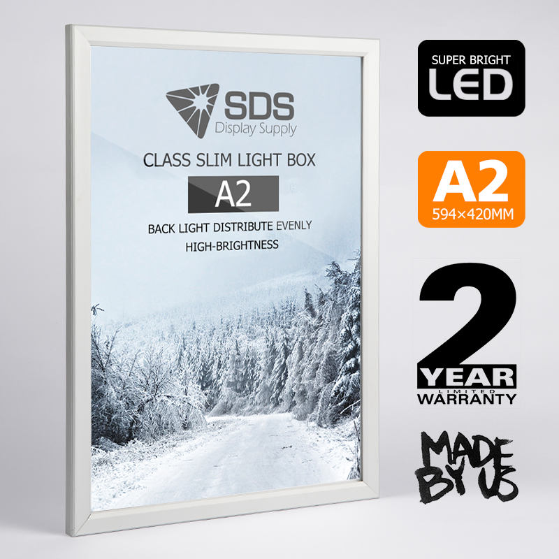 A2 Snap Frame Light Box | Light Up Poster Frame – SDS