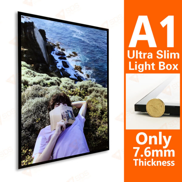 SDS Slimline Light Box A3 Size LED Menu Board Display – SDS